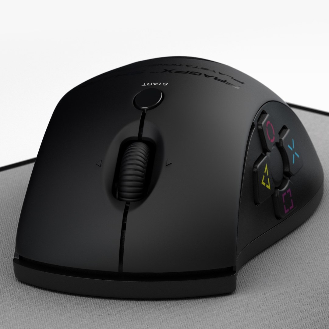 3d model of splitfish fragfx shark