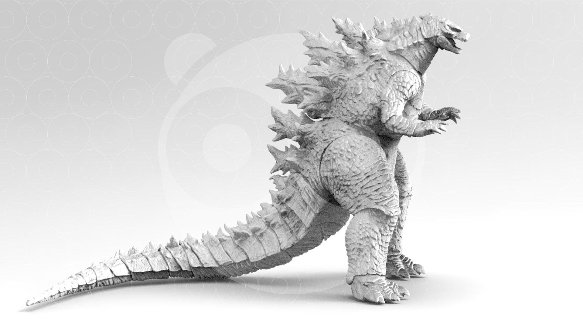 Godzilla - Print 3D model - TurboSquid 2108556