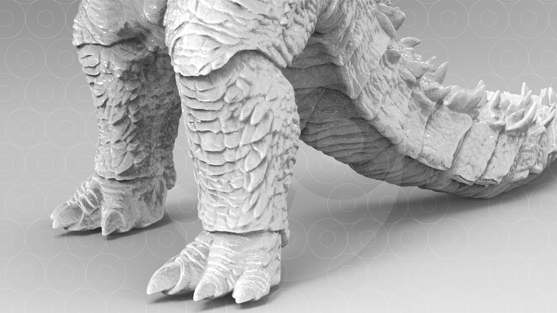 Godzilla - Print 3D model - TurboSquid 2108556