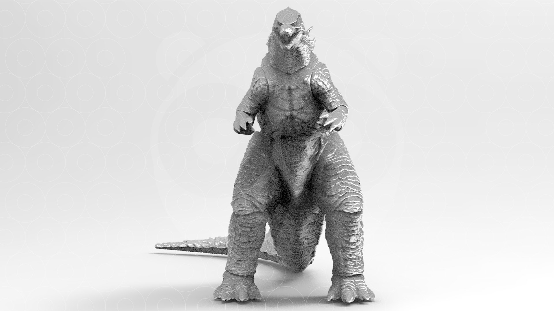 Godzilla - Print 3D model - TurboSquid 2108556