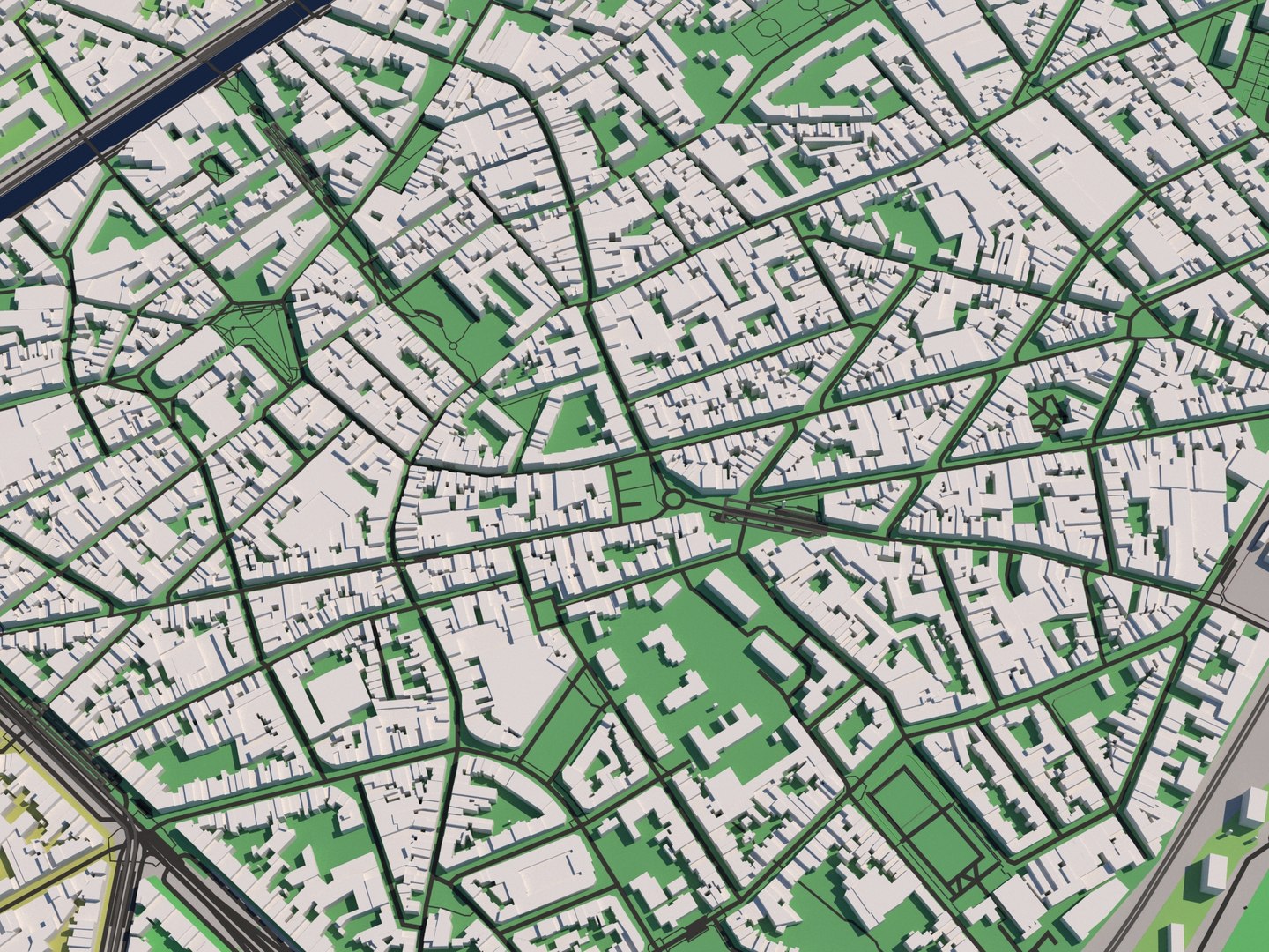 3D City Brussels Model - TurboSquid 1425244