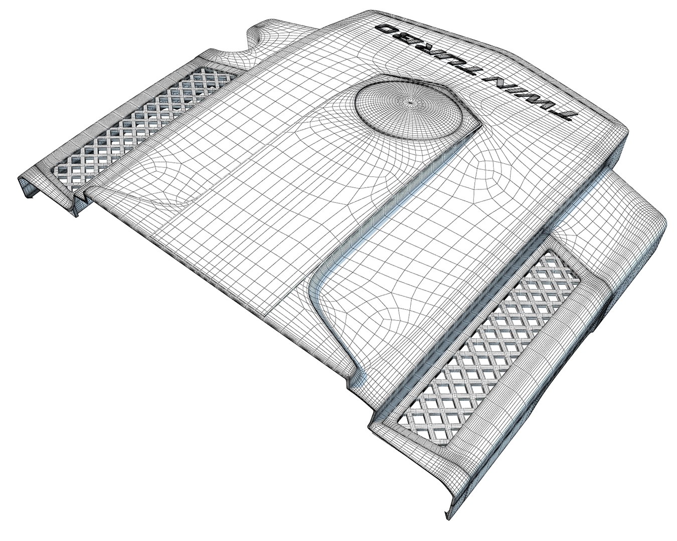 Engine Cover 3D Model - TurboSquid 1346370