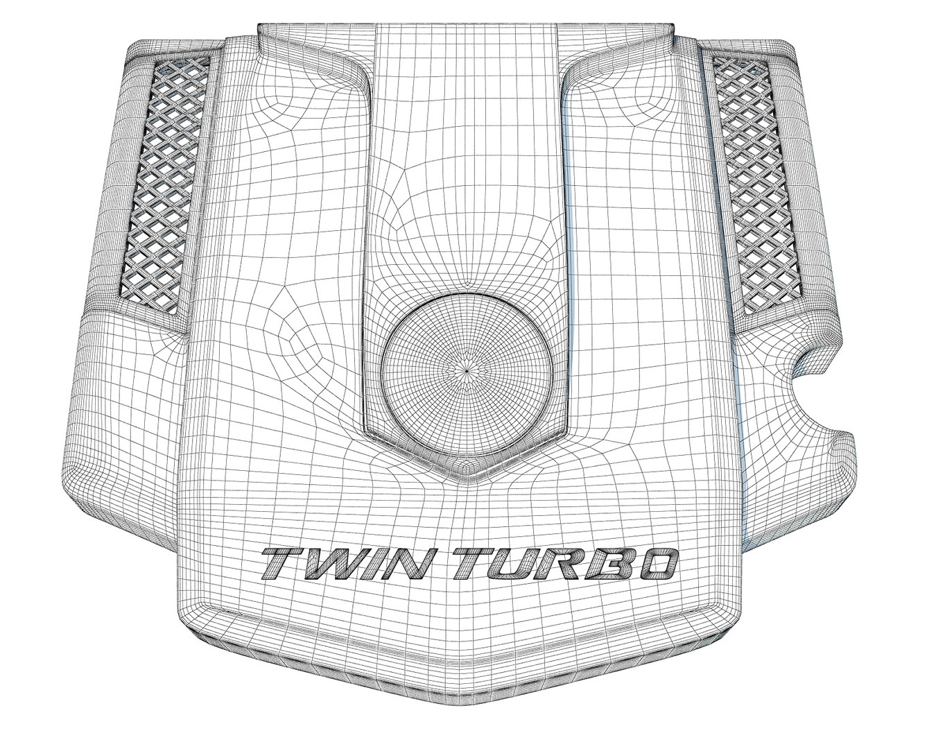 Engine Cover 3D Model - TurboSquid 1346370