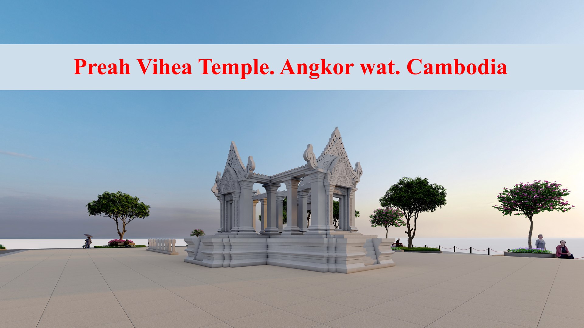Preah Vihear Temple 3D Model - TurboSquid 1780217