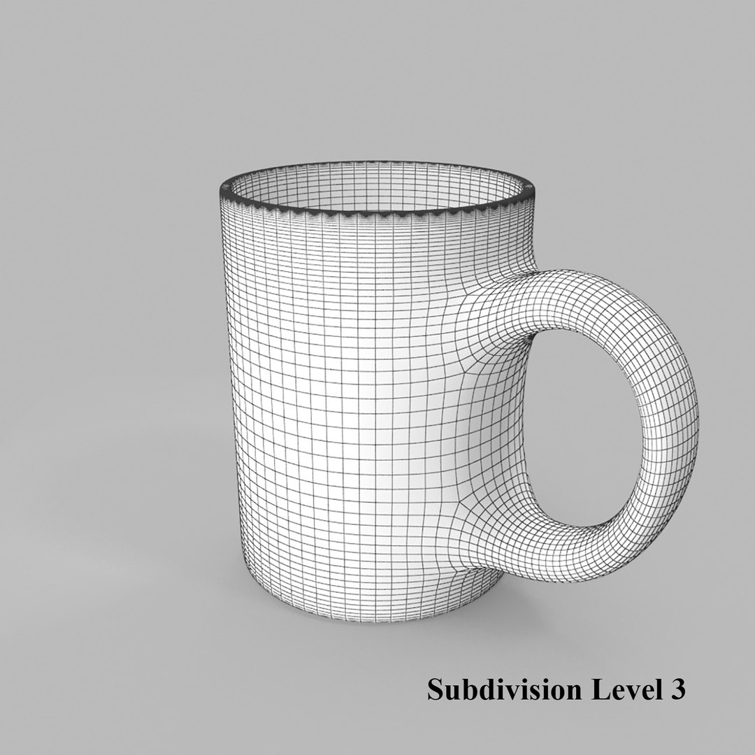 3d cup