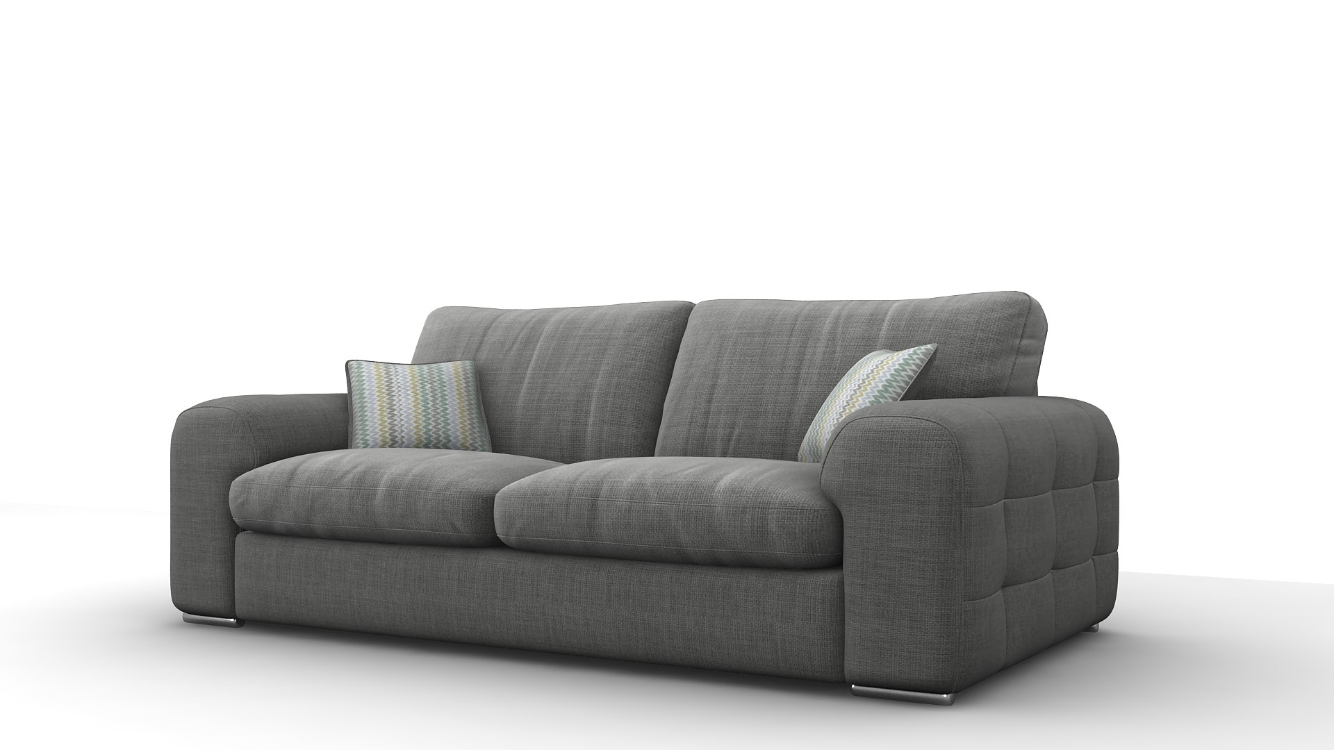 3D Fabric Sofa 5 Model - TurboSquid 1861074