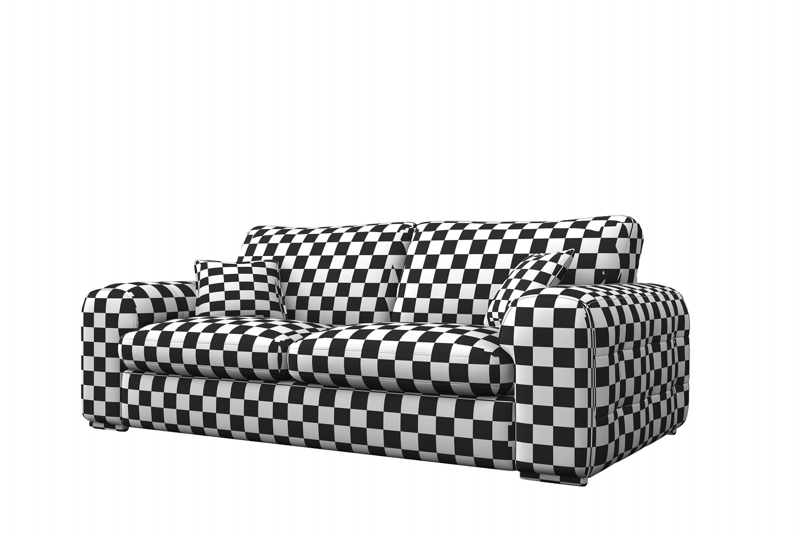 3D Fabric Sofa 5 Model - TurboSquid 1861074