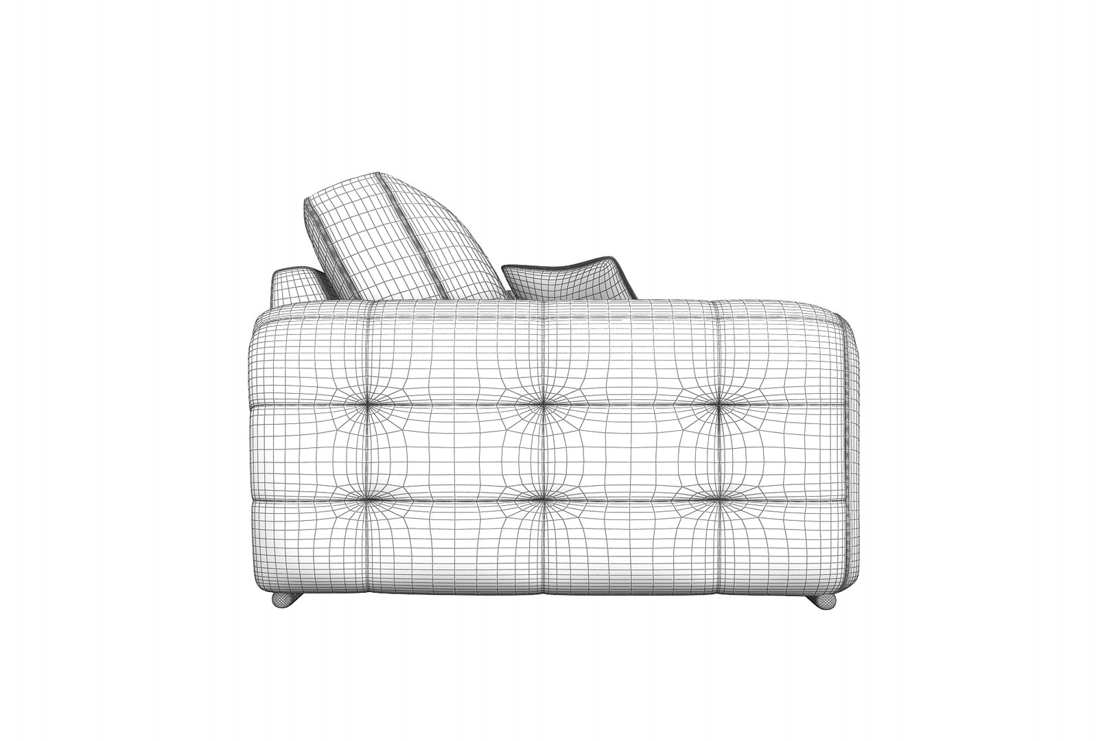 3D Fabric Sofa 5 Model - TurboSquid 1861074