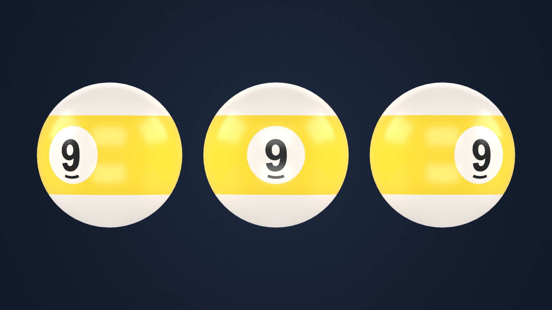 3D Billiard balls model - TurboSquid 2017014
