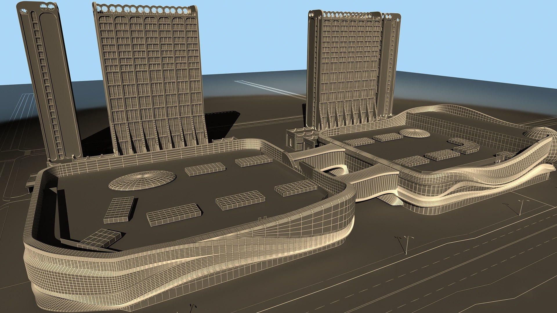 Shopping Mall 2 3D model - TurboSquid 2074827