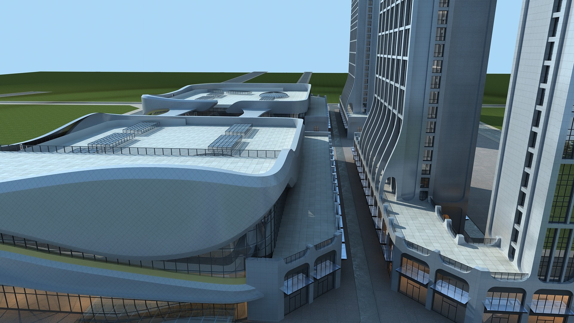 Shopping Mall 2 3D Model - TurboSquid 2074827