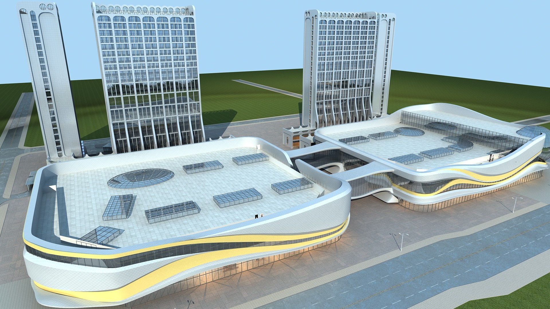 Shopping Mall 2 3D Model - TurboSquid 2074827
