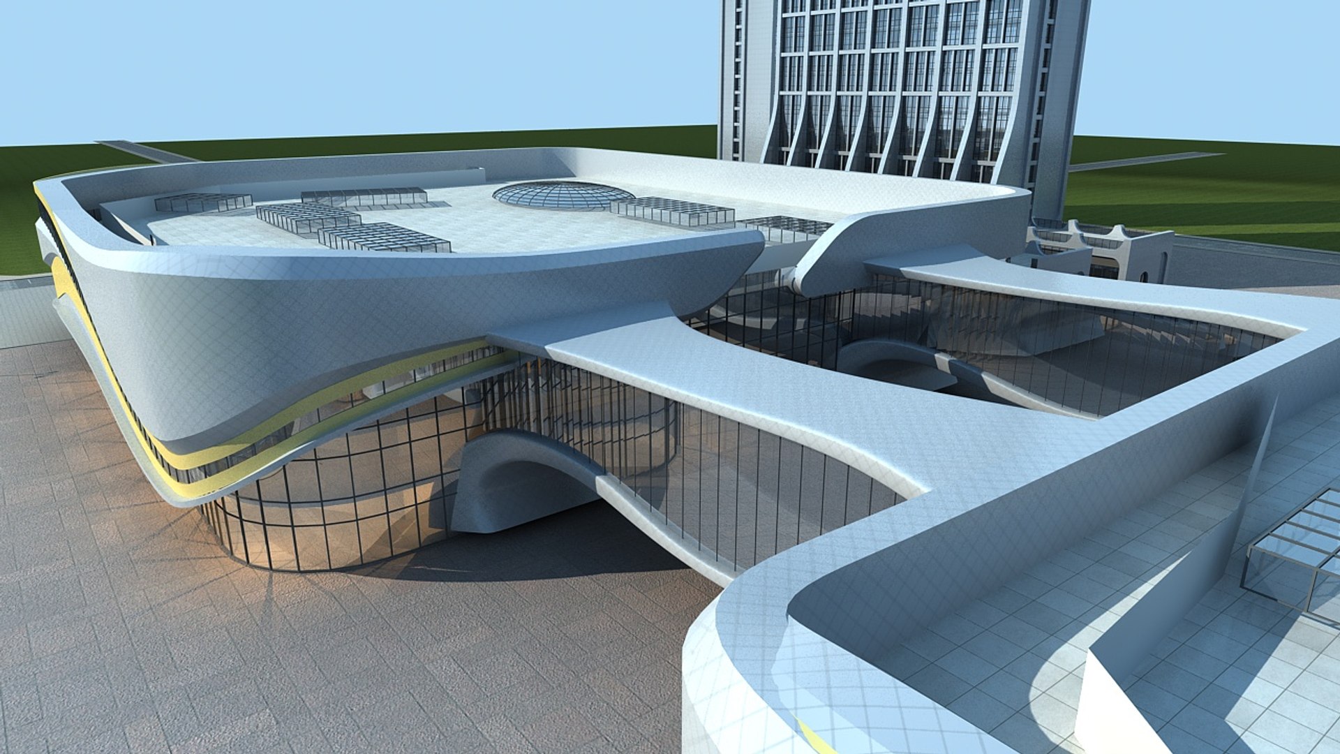 Shopping Mall 2 3D Model - TurboSquid 2074827