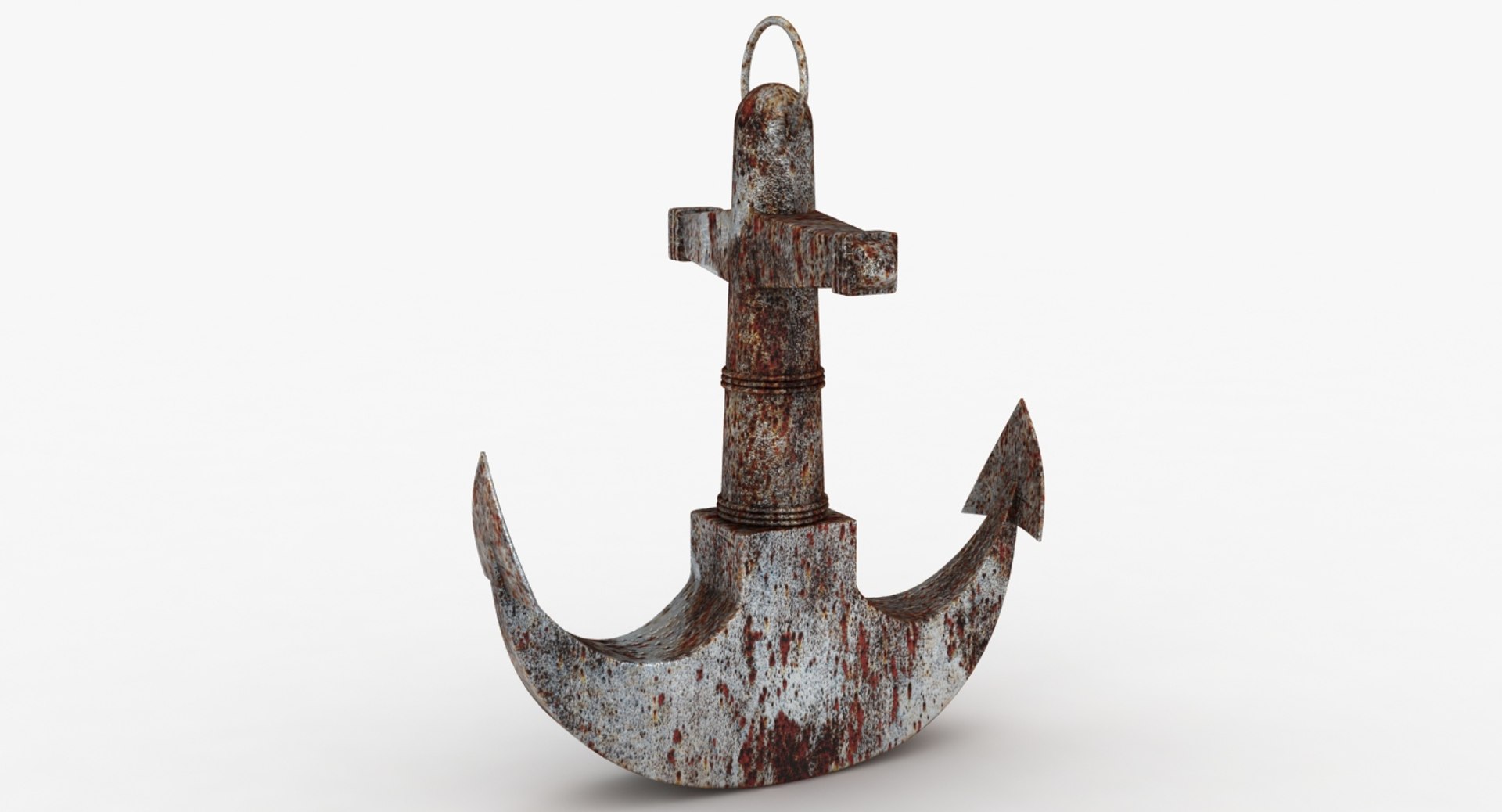3D model rusty anchor - TurboSquid 1325133