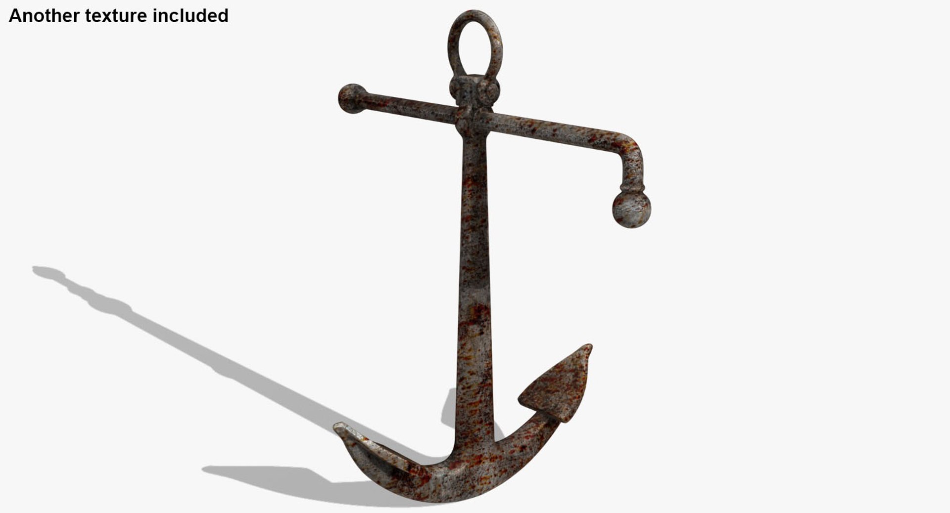 3D model rusty anchor - TurboSquid 1325133