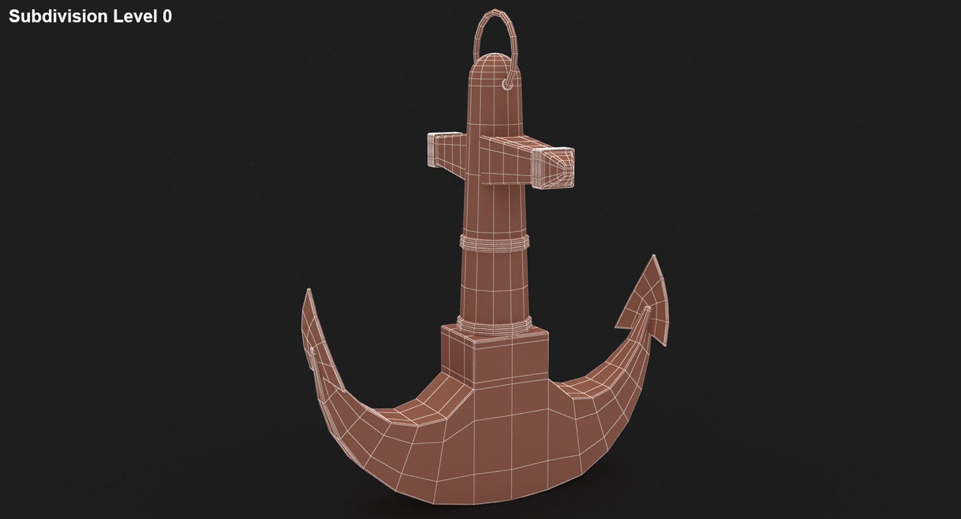 3D model rusty anchor - TurboSquid 1325133