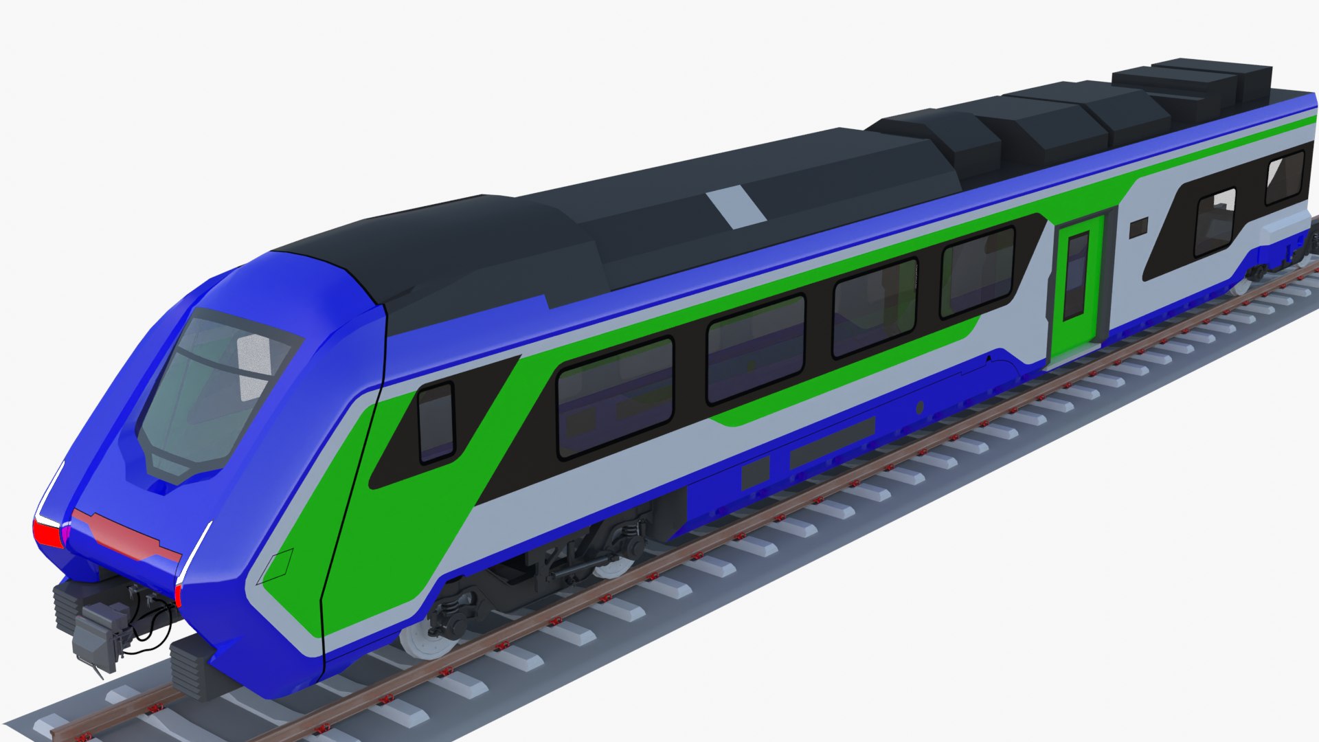 3D Hitachi HTR 412 Exterior - TurboSquid 1966633