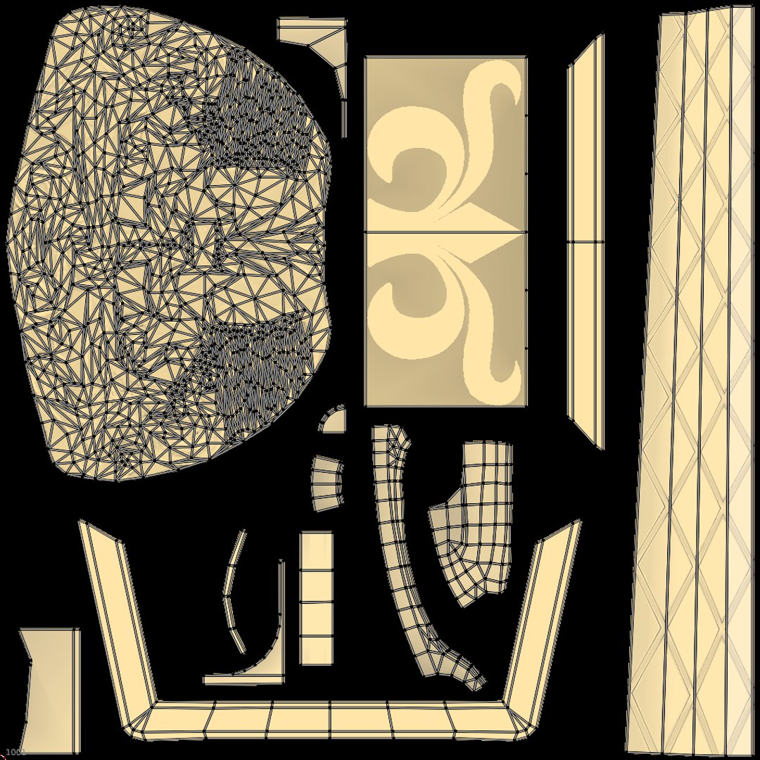 3D Joyeuse Sword Low-Poly PBR 4K - TurboSquid 1809365