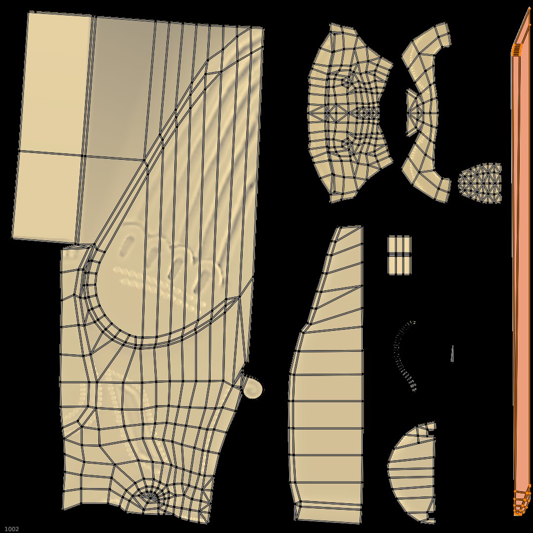 3D Joyeuse Sword Low-Poly PBR 4K - TurboSquid 1809365