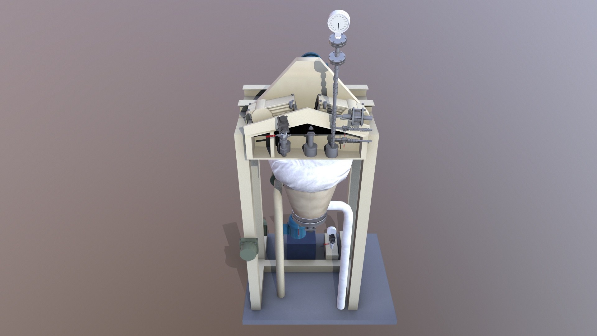 3D Dust Collector Model - TurboSquid 2288324