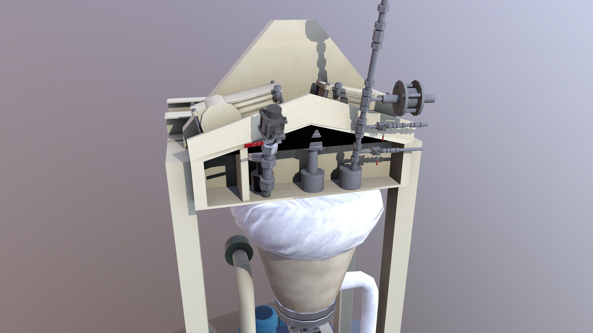 3D Dust Collector Model - TurboSquid 2288324