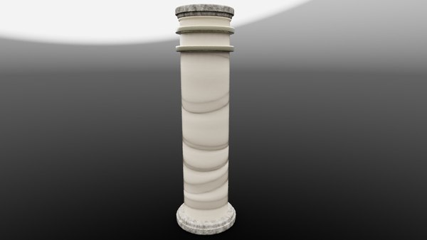 Pillar model - TurboSquid 1922745