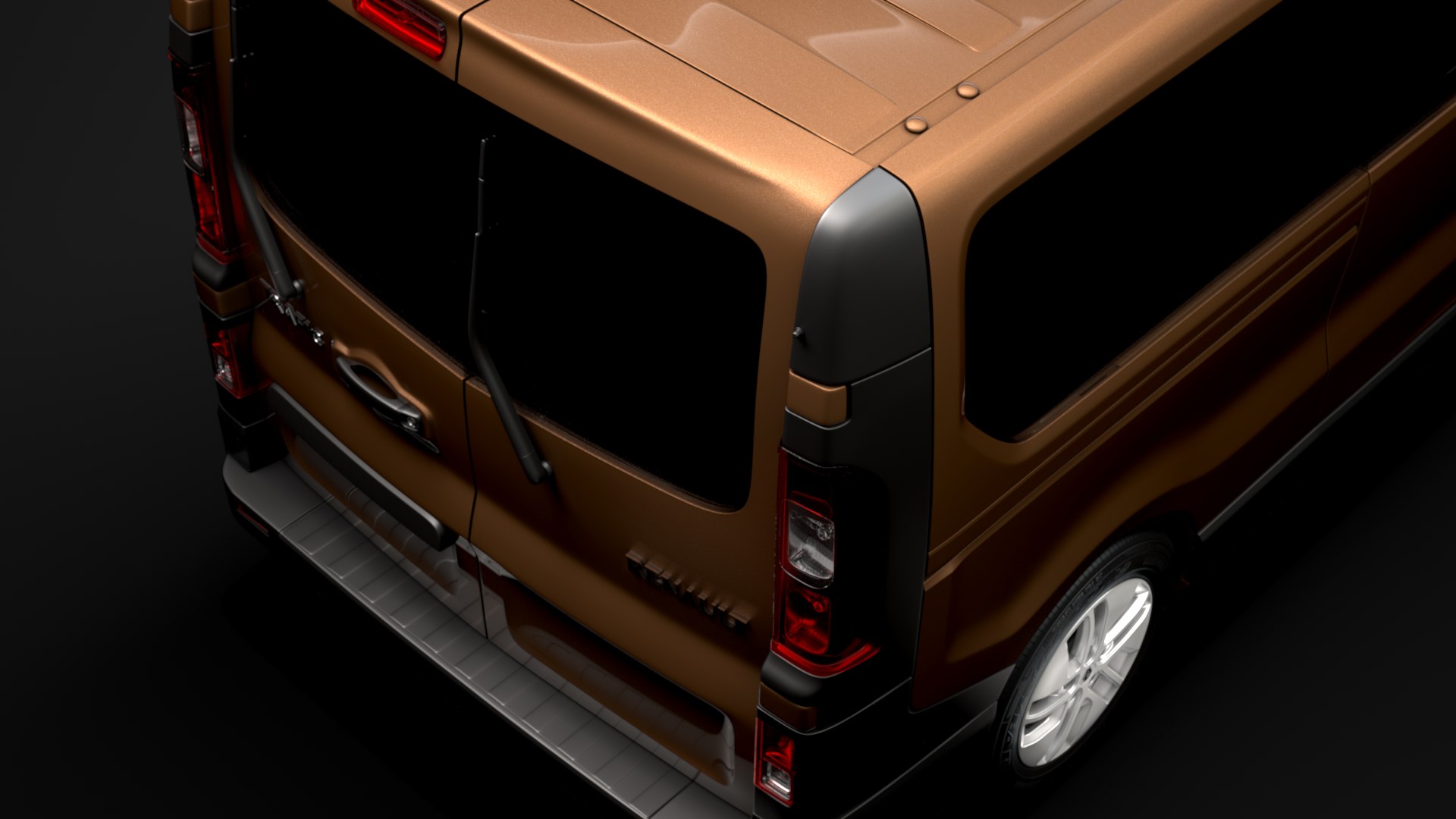 3D Renault Trafic Minibus Lwb - TurboSquid 1420593