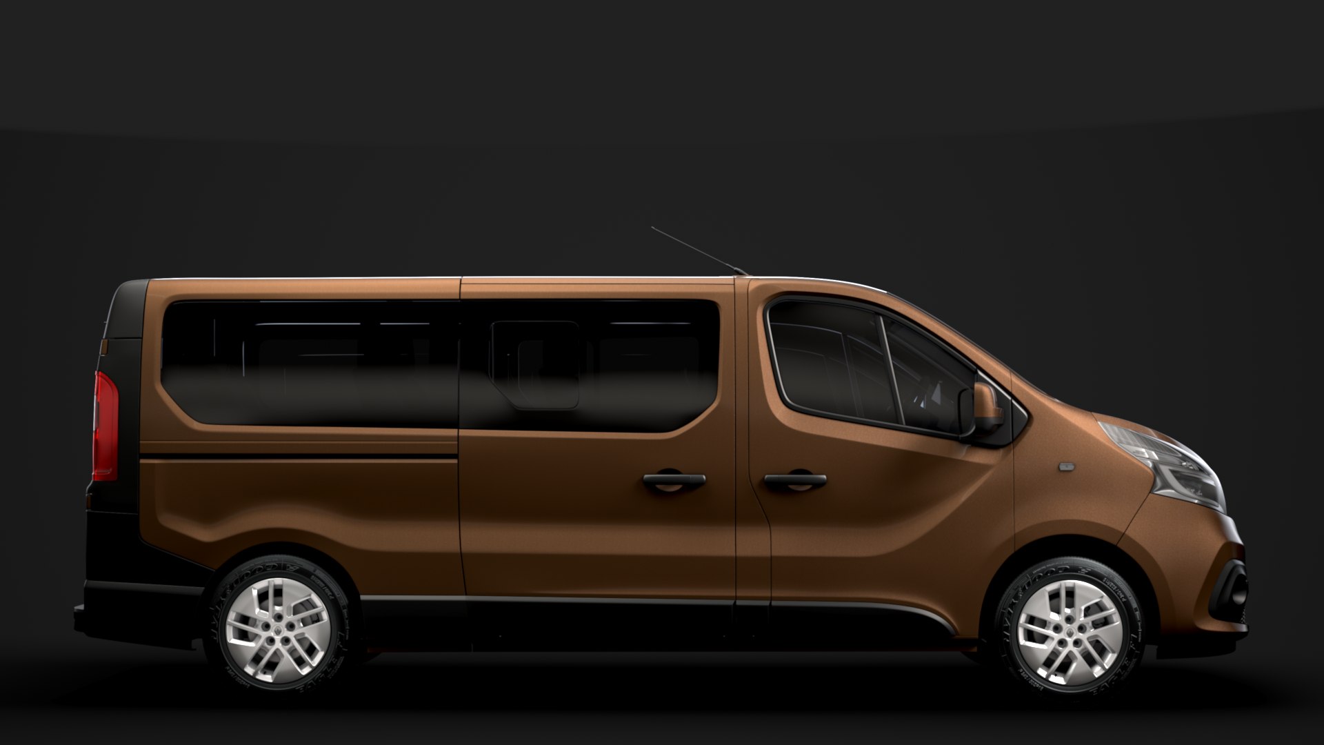 3D Renault Trafic Minibus Lwb - TurboSquid 1420593