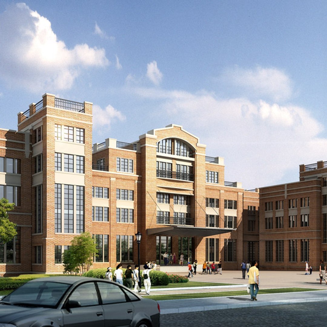 University Building Exterior Max