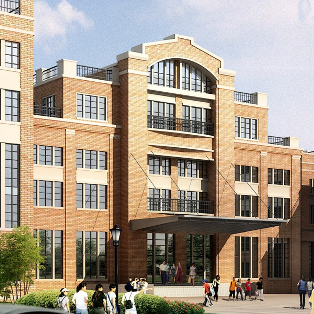 University Building Exterior Max