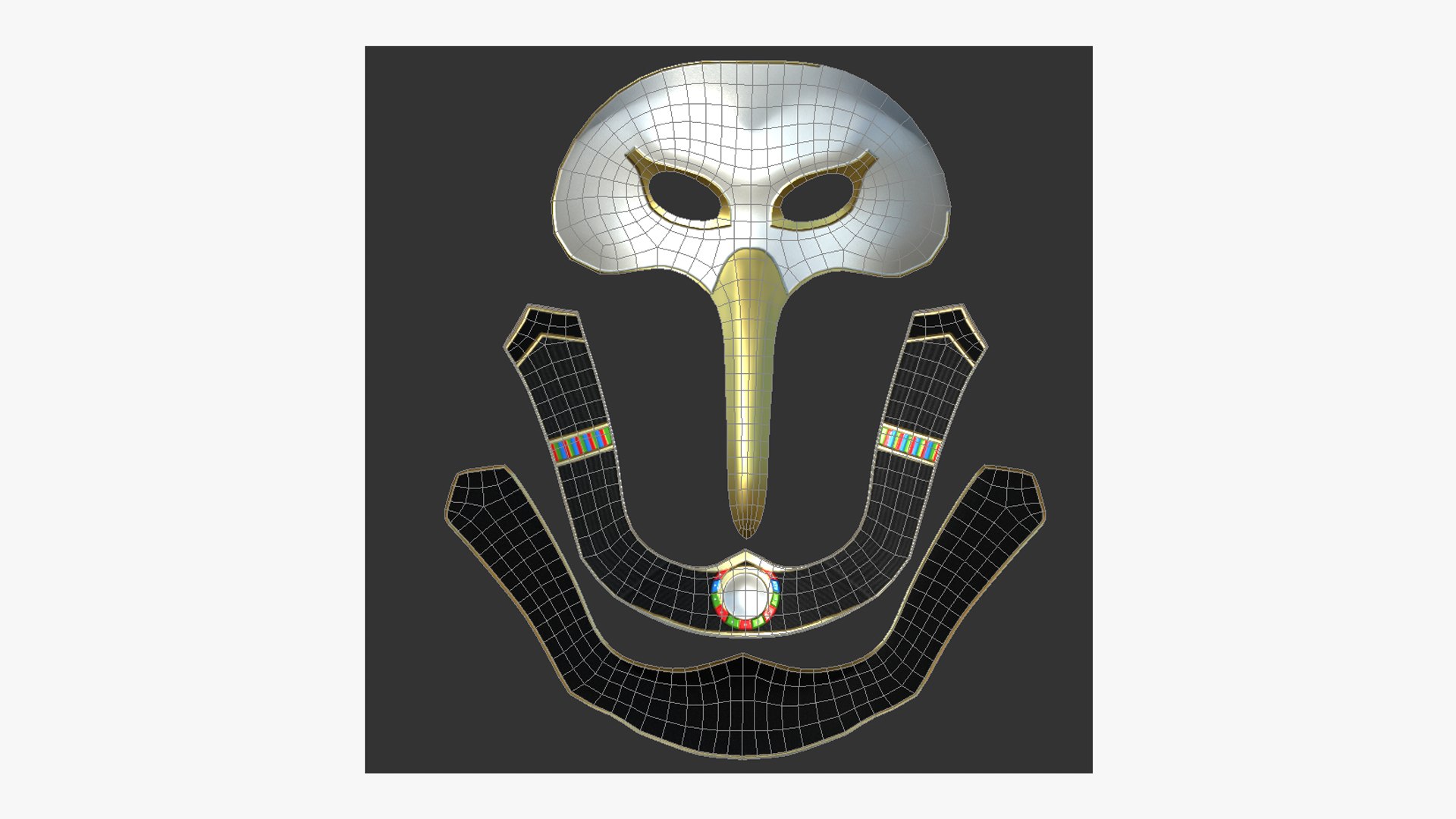 Thoth Mask A01 - Egyptian Gods Character Clothing 3D - TurboSquid 2192971