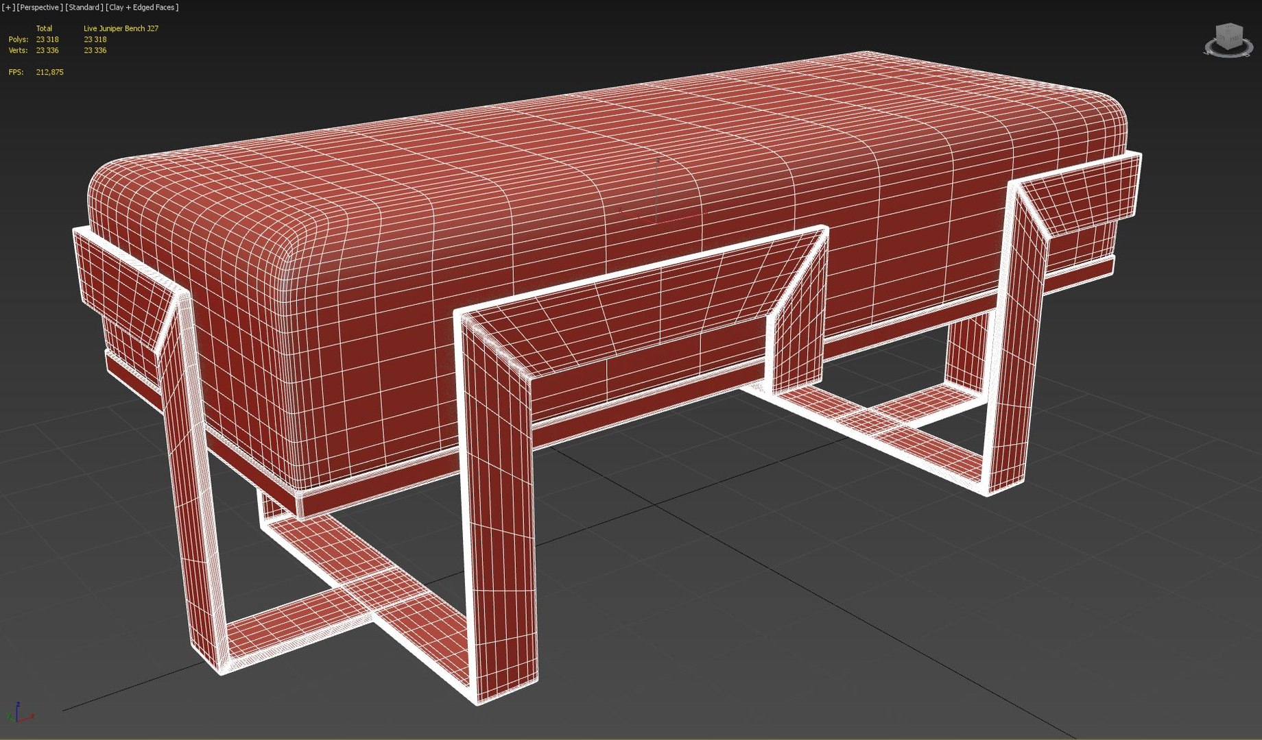 Live Juniper Bench 3D Model - TurboSquid 1586774