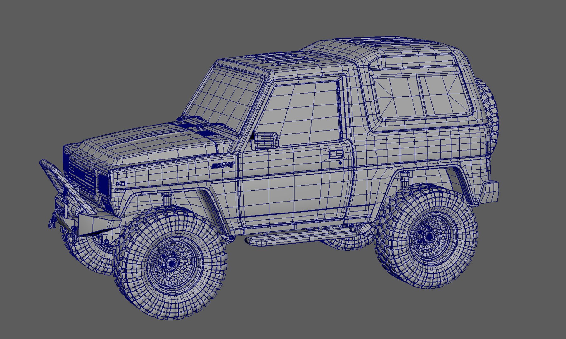3D Daihatsu Rocky F75 3D Model 3D Model Model - TurboSquid 2273019