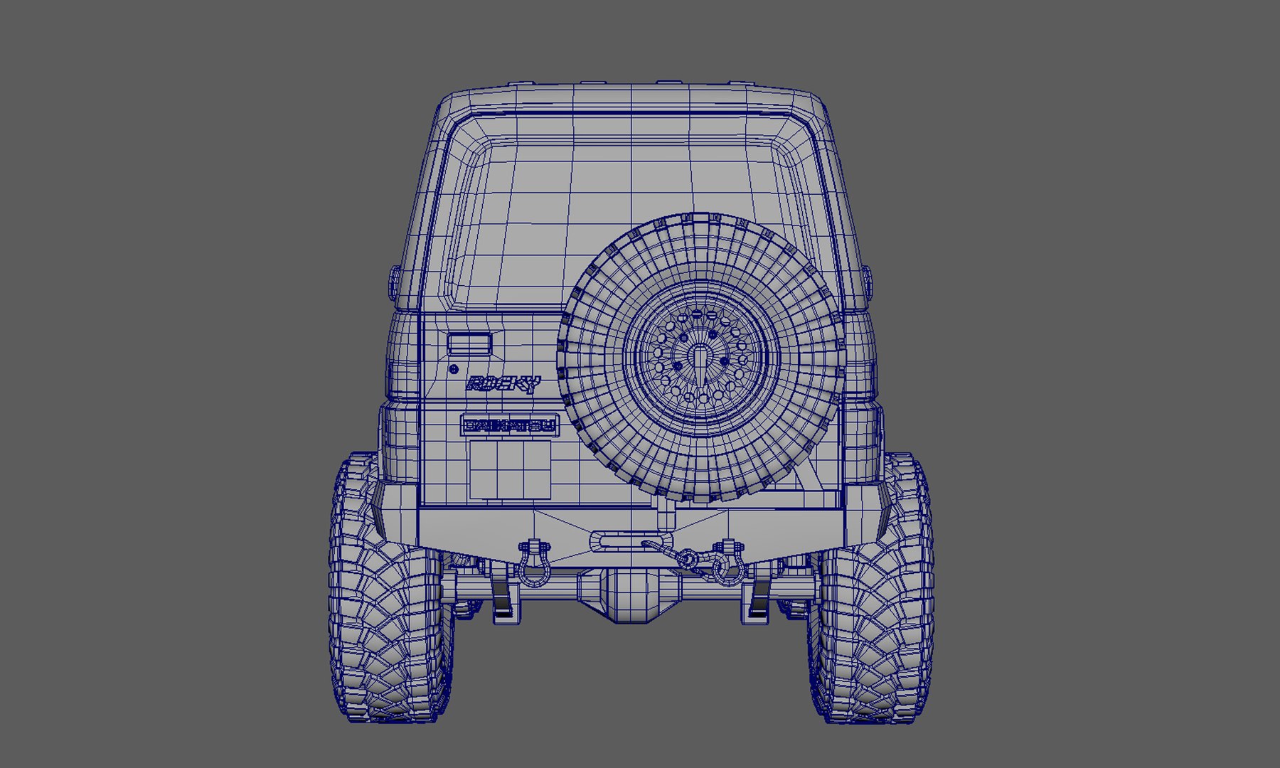 3D Daihatsu Rocky F75 3D Model 3D Model Model - TurboSquid 2273019