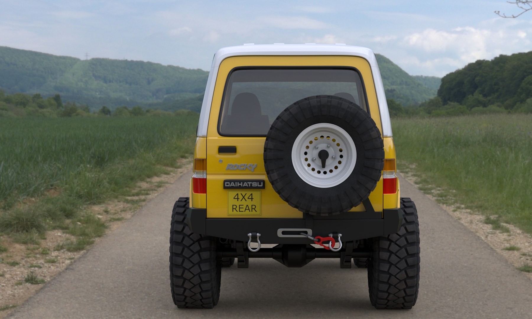 3D Daihatsu Rocky F75 3D Model 3D Model Model - TurboSquid 2273019