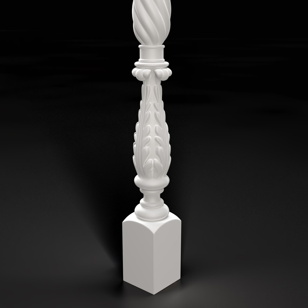 High-quality Baluster 3D Model - TurboSquid 1247840