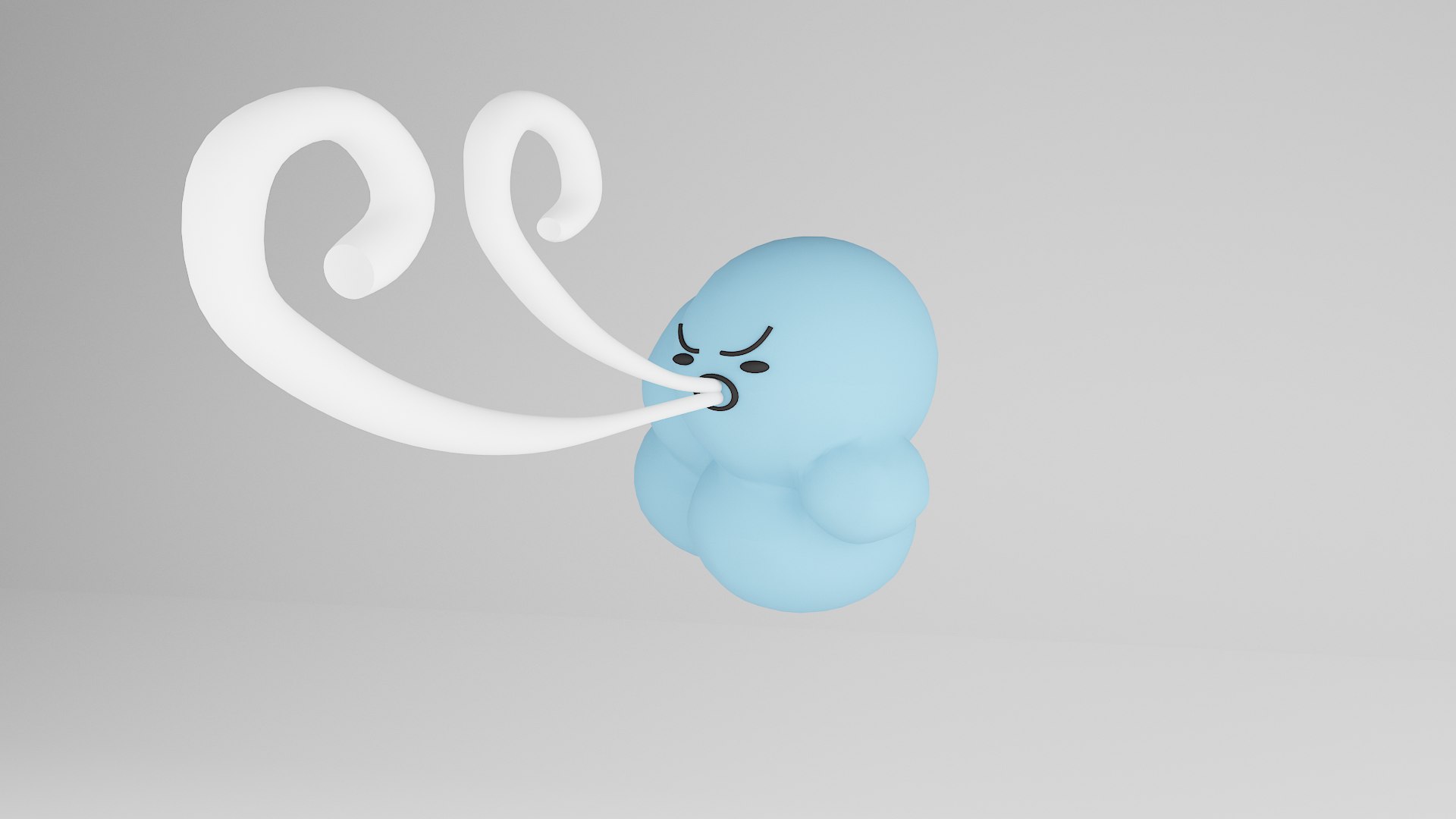 3D WINDY CLOUD - TurboSquid 2164369