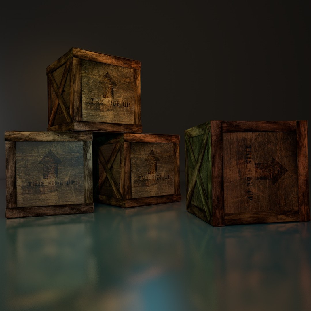 Box Set 3d Model