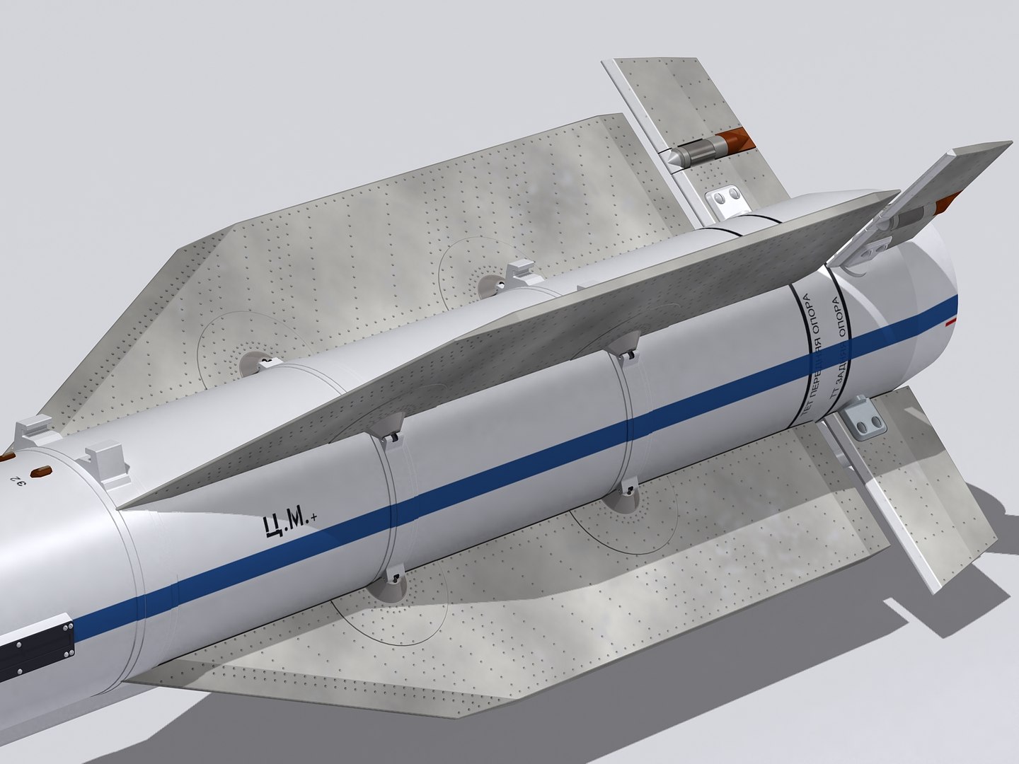 3d Model R-33 Missile