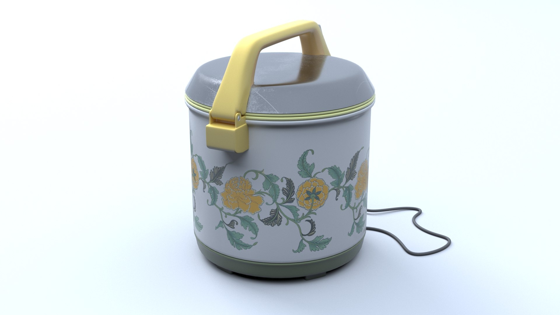Rice Cooker Vintage 3D model - TurboSquid 2067198