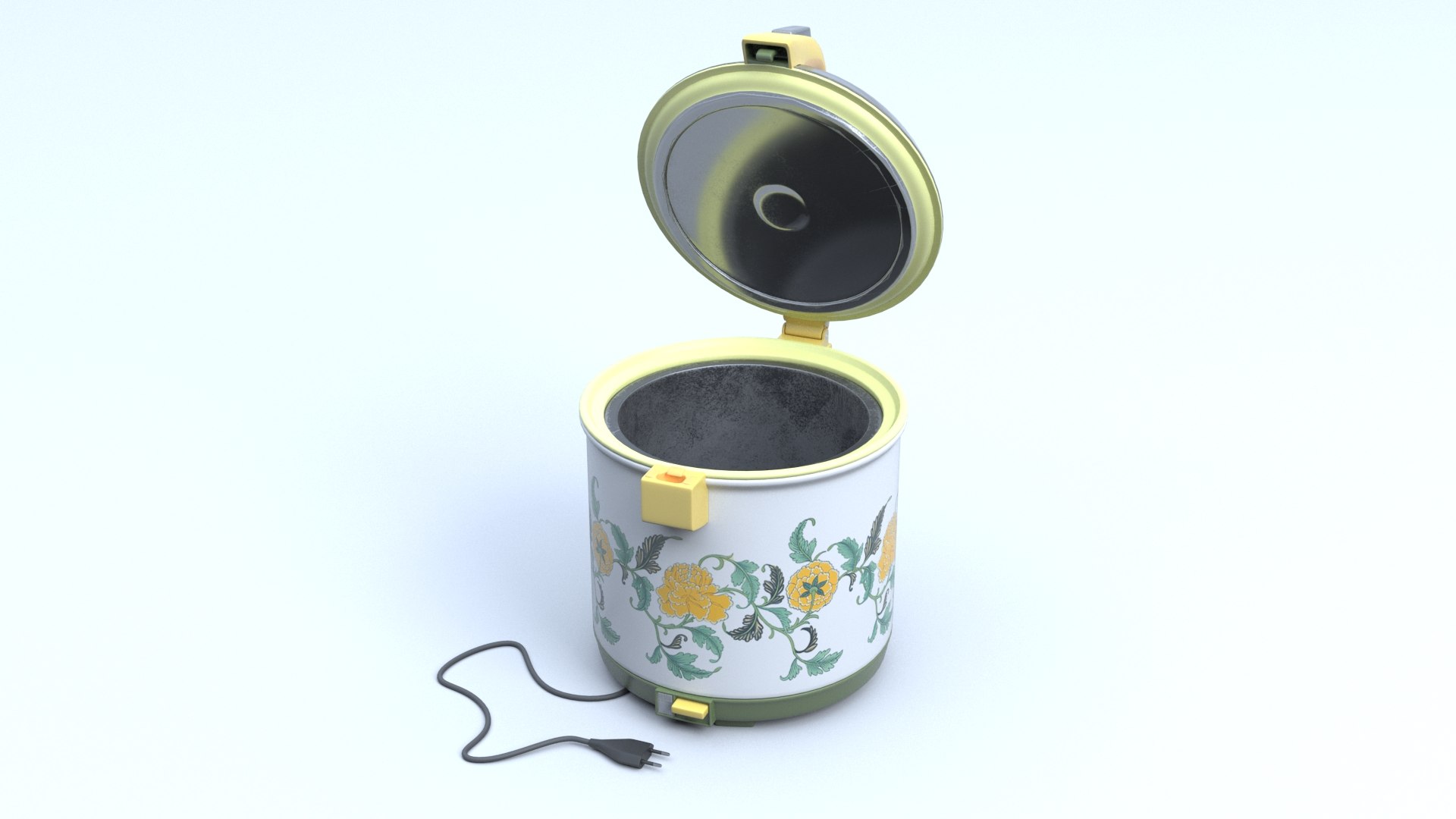 Rice Cooker Vintage 3D model - TurboSquid 2067198