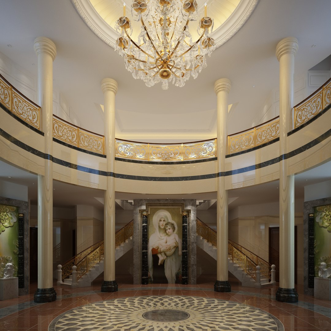 Lobby Scene 05 3D - TurboSquid 2010805