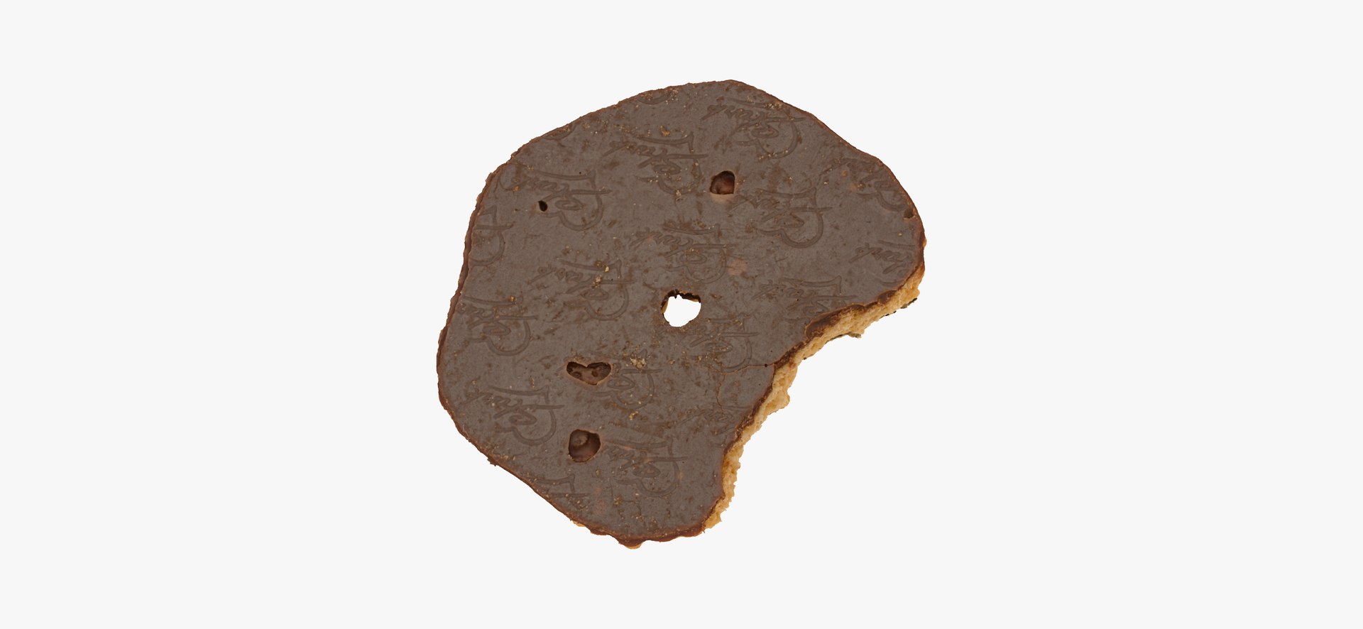 Biscuit Chocolate Scan 3D Model - TurboSquid 1683154