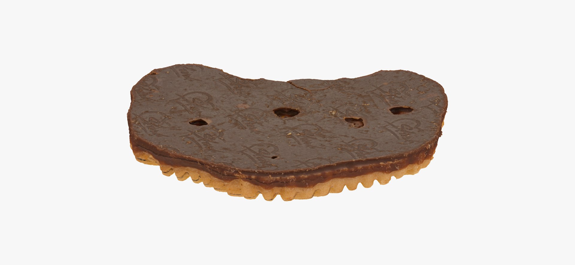 Biscuit Chocolate Scan 3D Model - TurboSquid 1683154