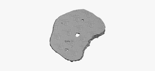 Biscuit chocolate scan 3D model - TurboSquid 1683154