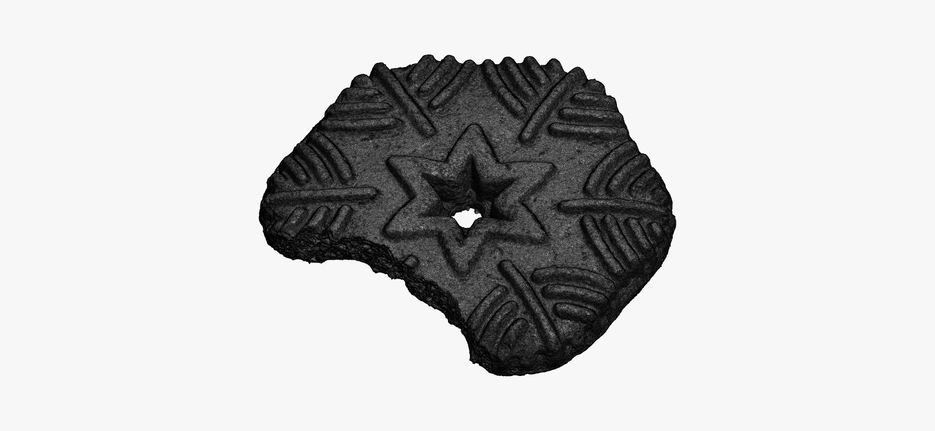 Biscuit Chocolate Scan 3D Model - TurboSquid 1683154