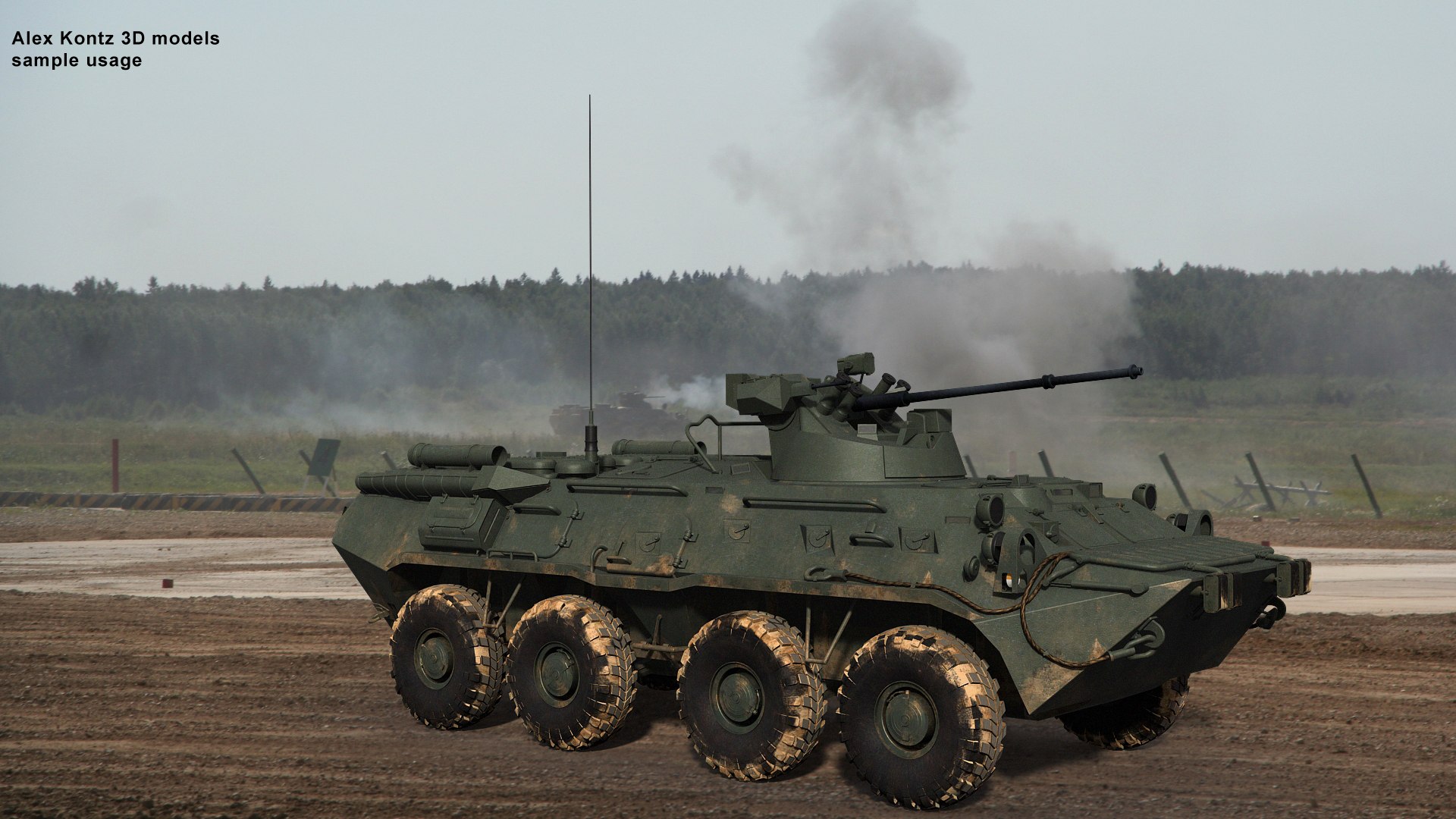 3D Btr-82a Apc - TurboSquid 1561923