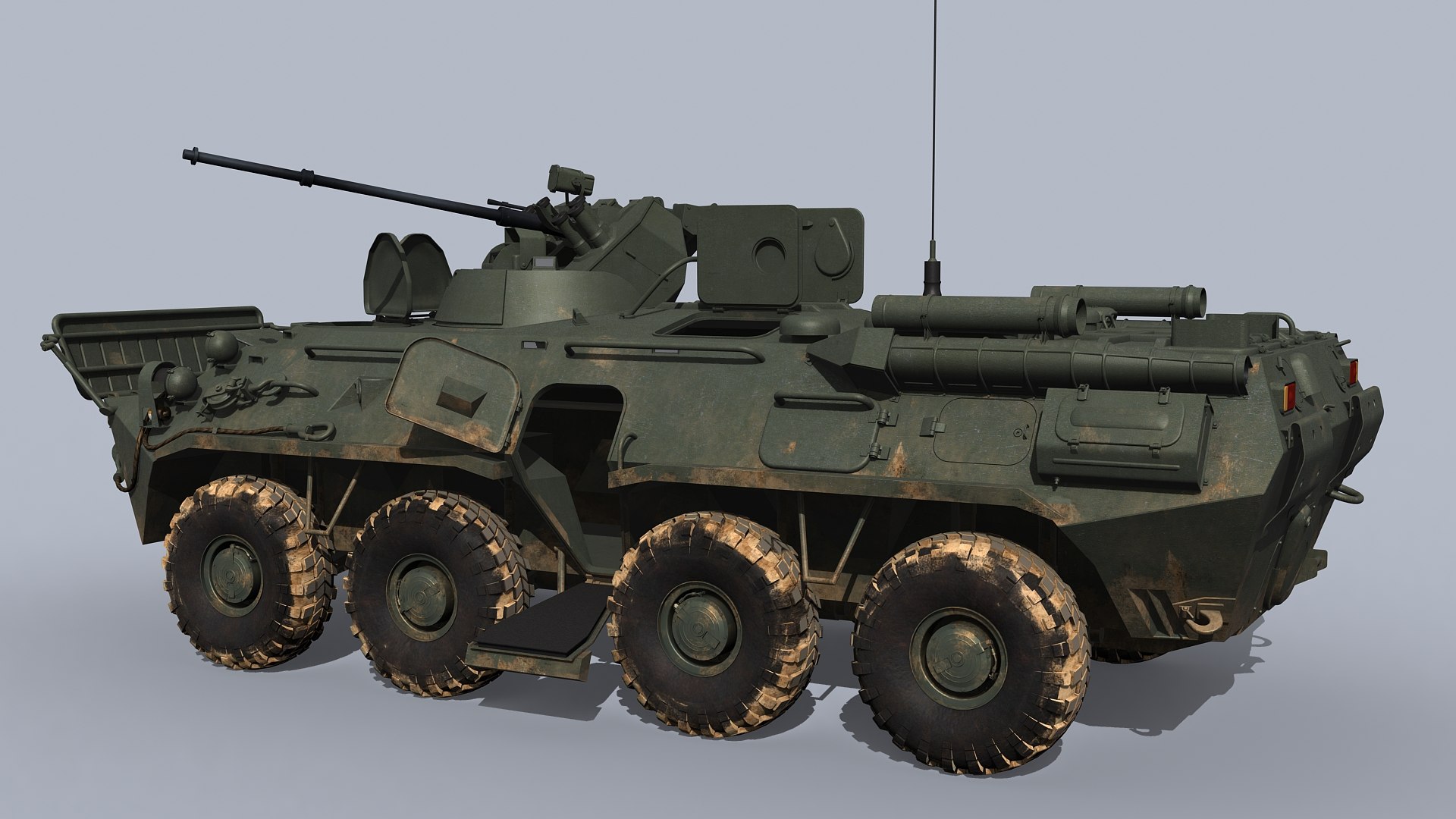 3D Btr-82a Apc - TurboSquid 1561923