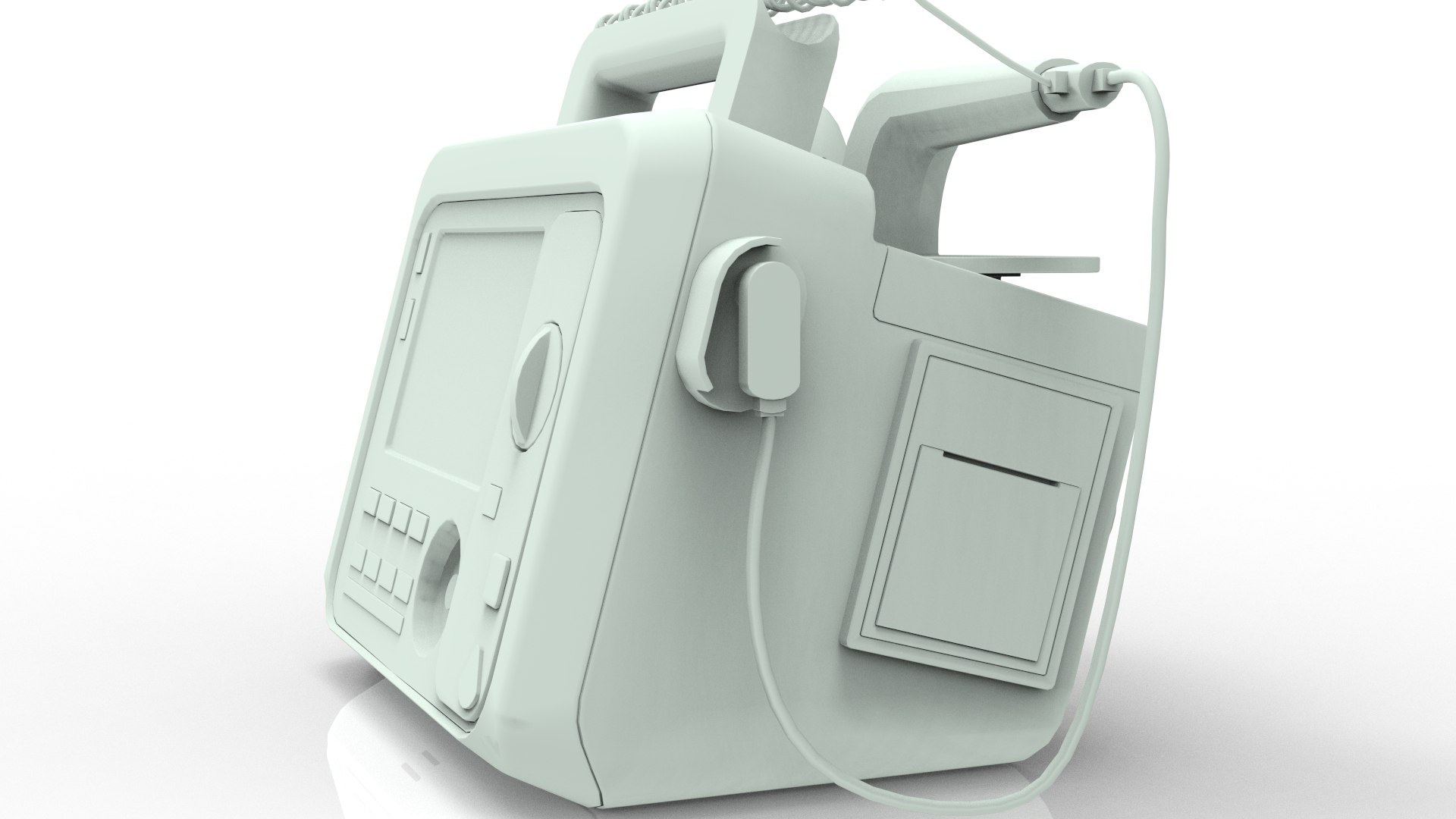 Defibrillator 3D Model - TurboSquid 2173997