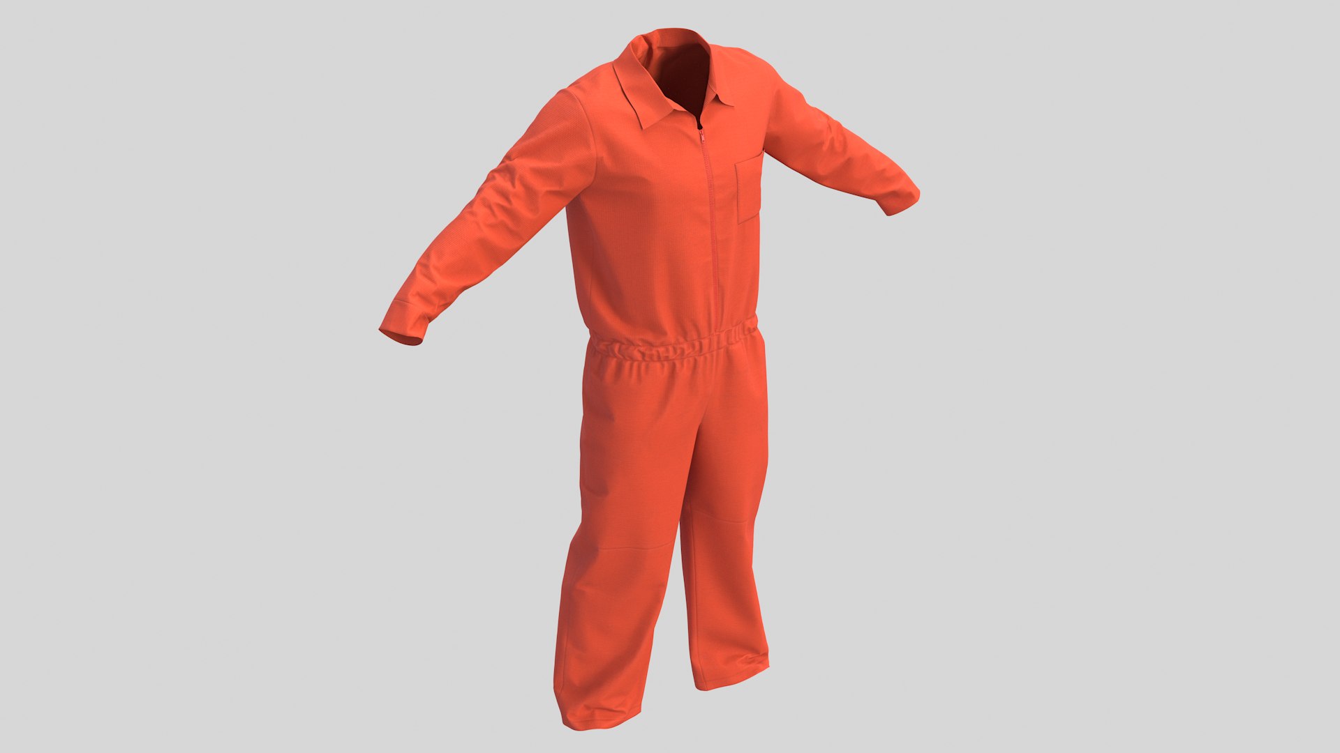 3D Prison Overalls Collection - TurboSquid 2052380